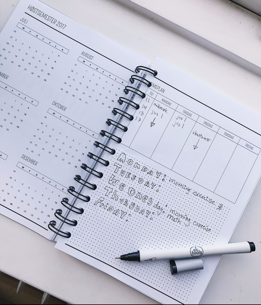 How I organize my study planner for college – Career material